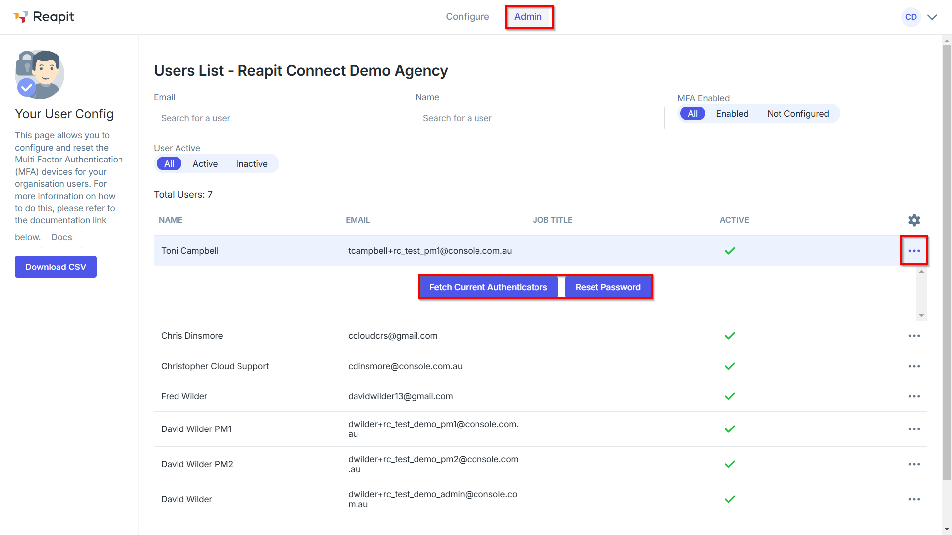 Managing Users in KeyWhere with Reapit Connect